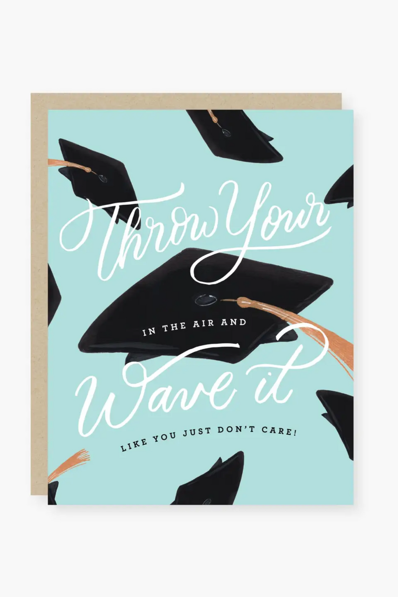 Throw Your Cap Graduation Card – Elizabeth Boutique