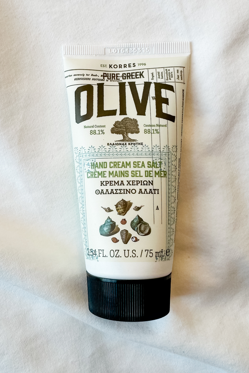 Korres Pure Greek Olive Hand Cream in 2 Scents – Elizabeth Boutique